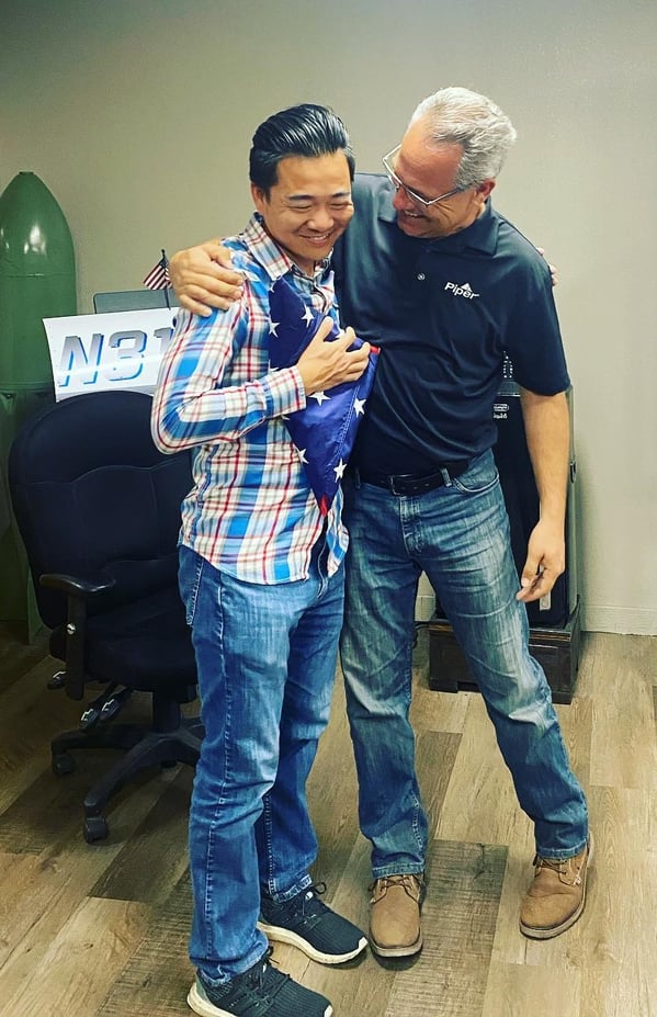 Learning to Fly Was the Passport to America